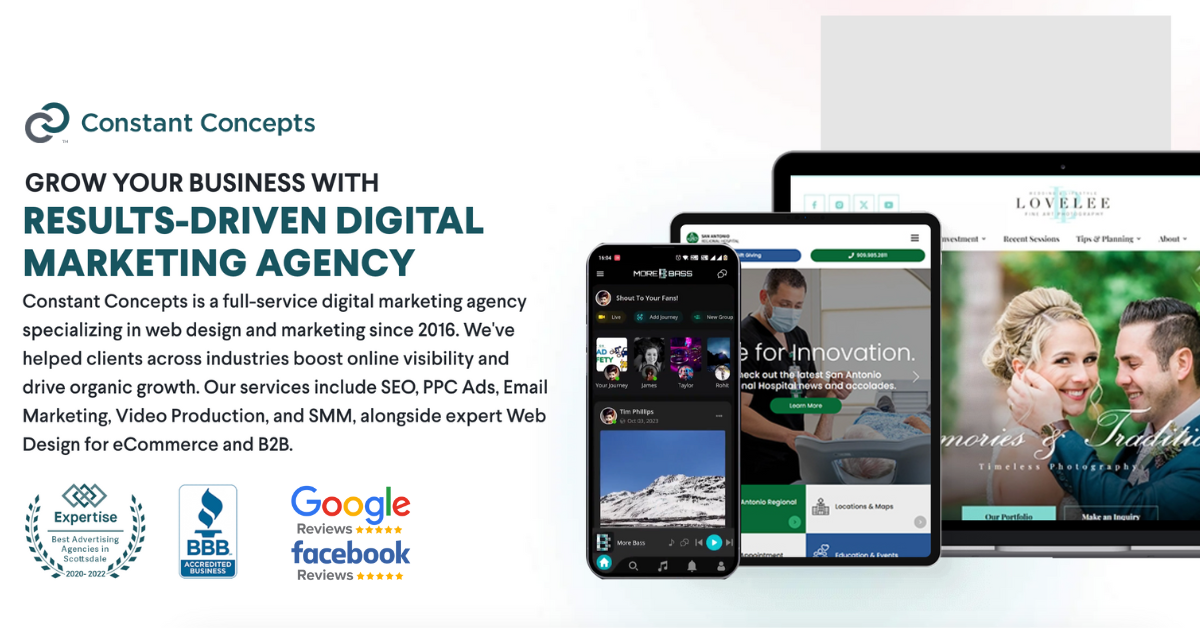 Digital Marketing Agency | Internet Marketing Agency | Constant Concepts