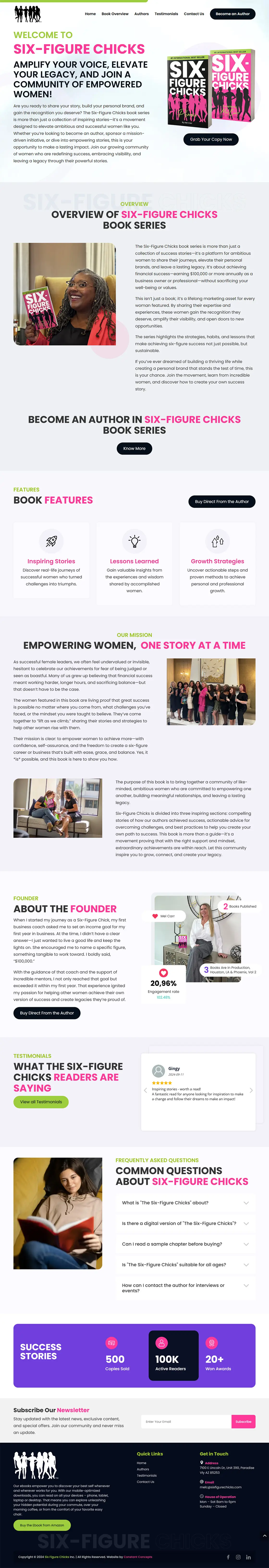 Six Figure Chicks | Constant Concepts